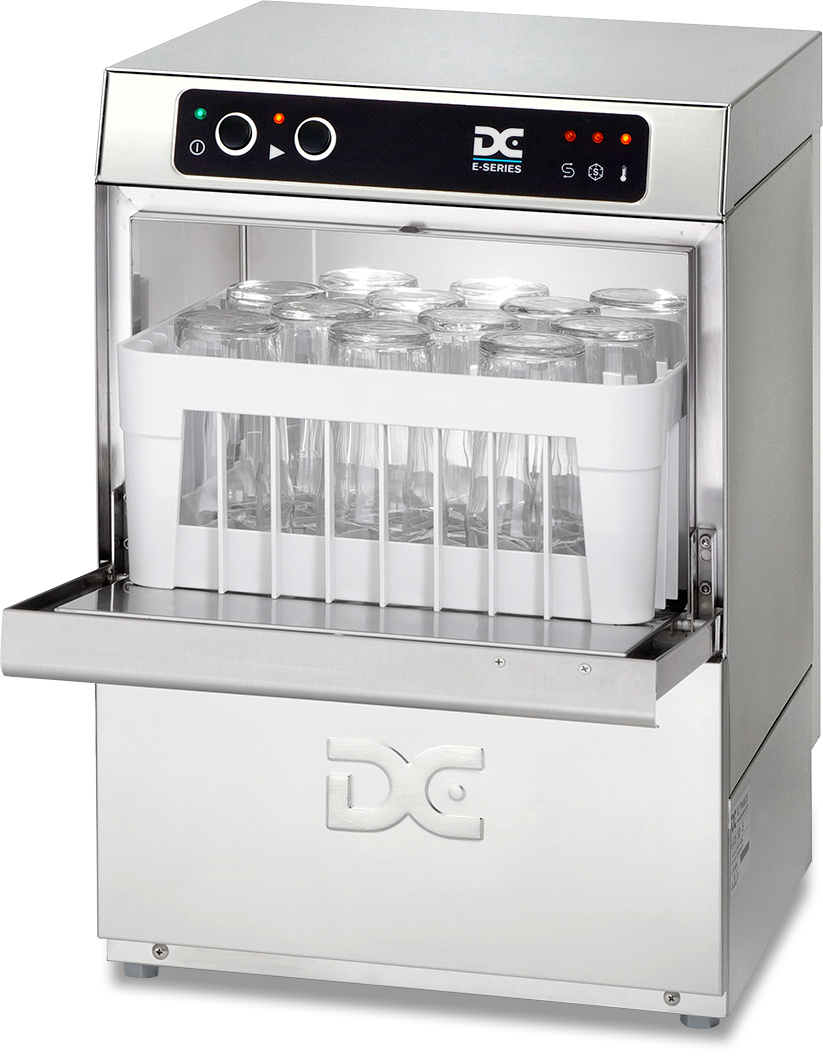 DC Economy Range EG35D Glasswasher with Drain Pump 350mm Rack 12 Pint ...